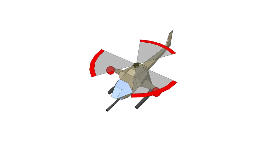 Air Strike Small Helicopter 1 | 3D Warehouse