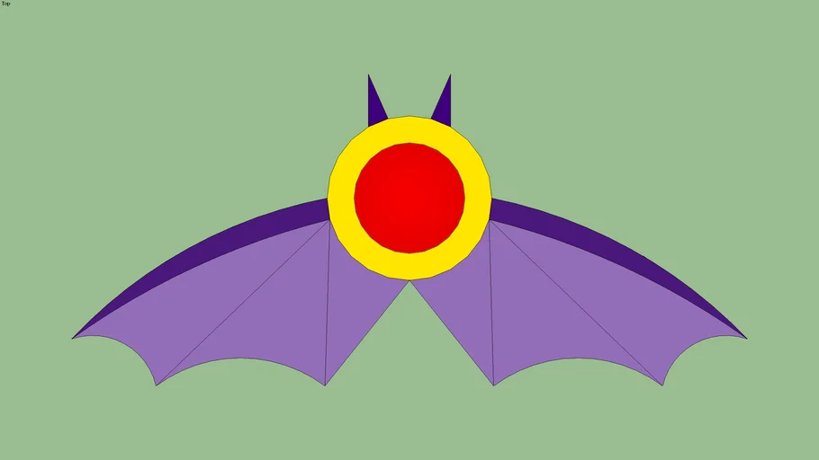 Button Style: Bat | 3D Warehouse
