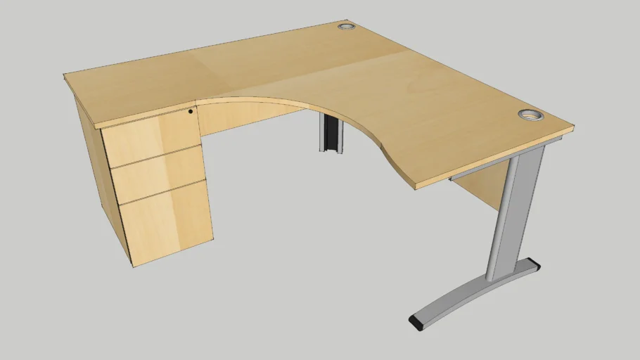 Office Desk | 3D Warehouse