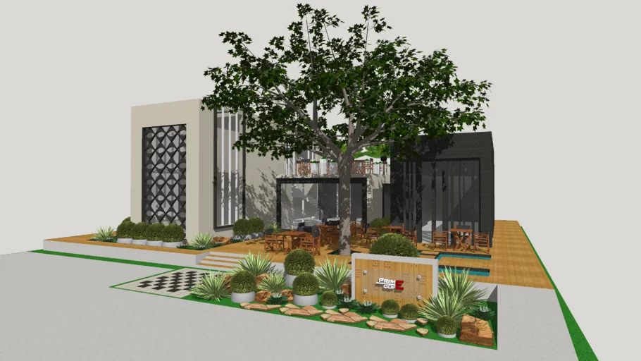 Cafe Shop | 3D Warehouse