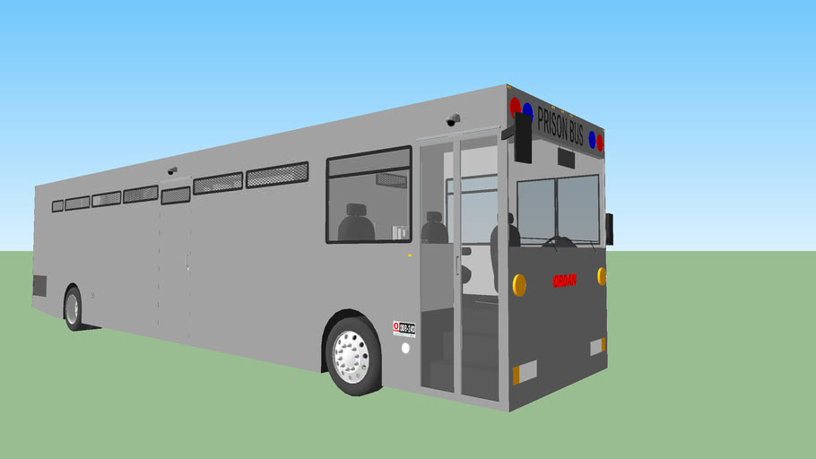 2016 Ordan ODB-240 Prison Bus | 3D Warehouse