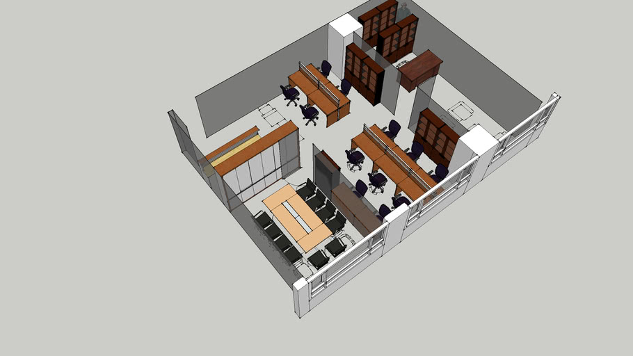 Simple Office | 3D Warehouse