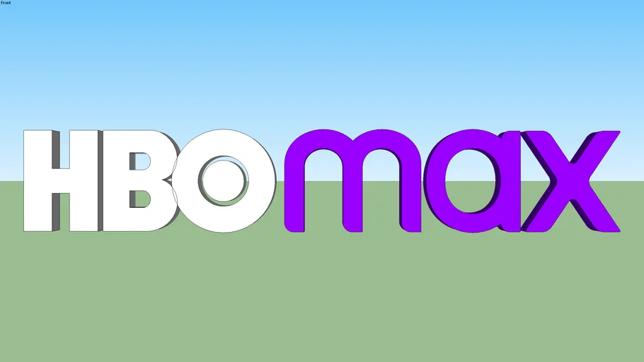 HBO Max logo | 3D Warehouse