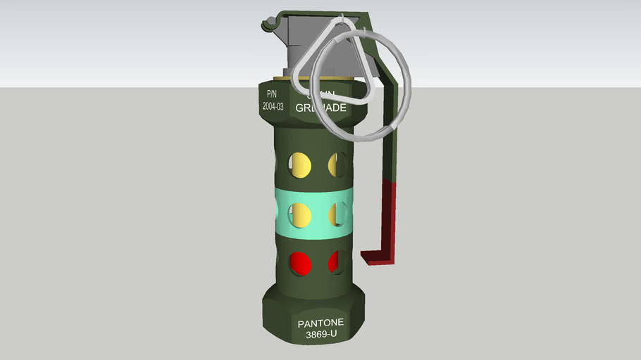 M84 flashbang grenade | 3D Warehouse