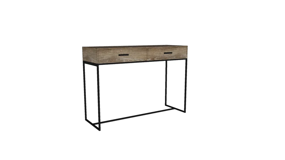 BOUCLAIR_CONSOLE 2 TIROIRS | 3D Warehouse