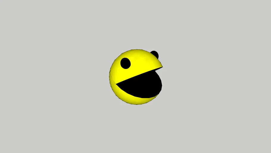 3D pac-man | 3D Warehouse