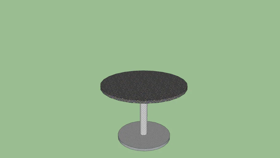 Mesa de pedra simples. | 3D Warehouse