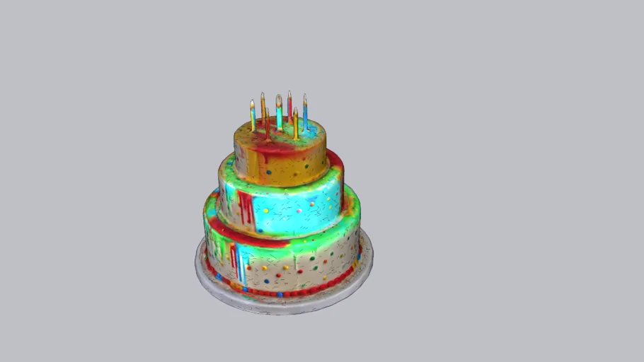 Birthday Cake | 3D Warehouse