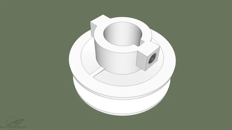 Pulley 2 1/4 inch | 3D Warehouse