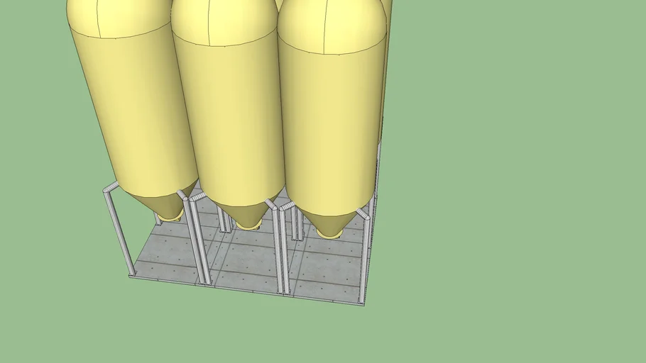 Simio_UP_Silos | 3D Warehouse