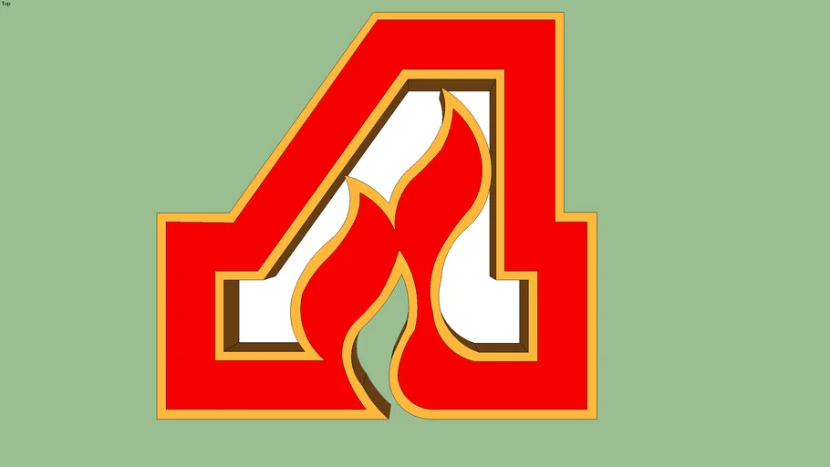Atlanta Flames Logo | 3D Warehouse