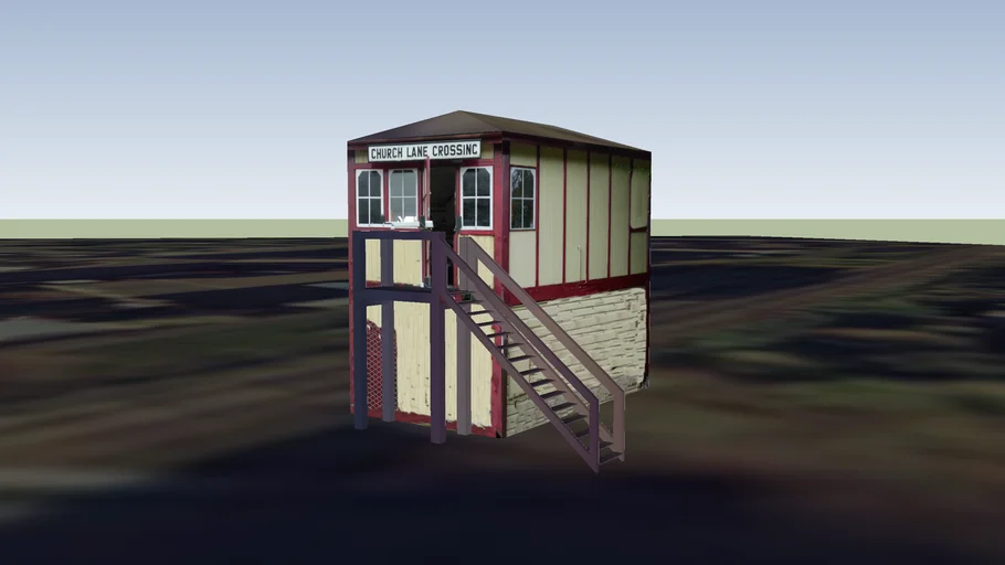 Church Lane Signal Box | 3D Warehouse