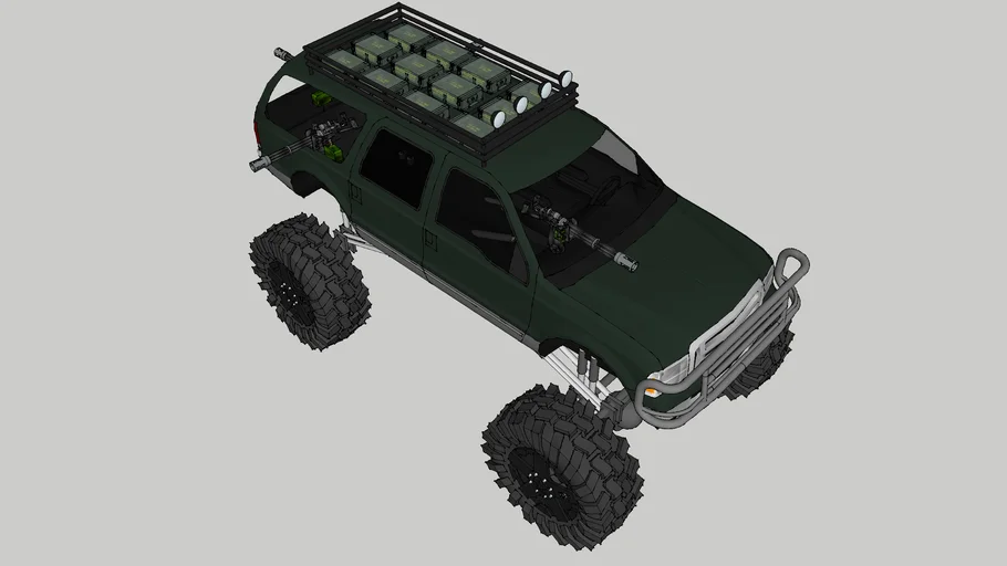 anti zombie truck | 3D Warehouse