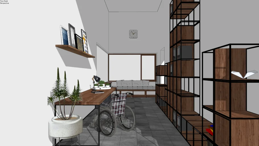 DISABLE STUDY ROOM | 3D Warehouse