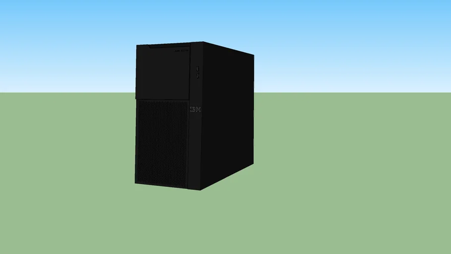 IBM System x3500 M4 (tower) server | 3D Warehouse
