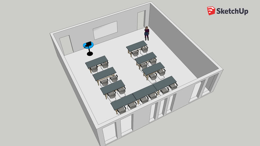 Seminar room AB | 3D Warehouse