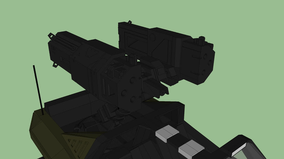 Halo Reach ROCKET WARTHOG complex model. | 3D Warehouse