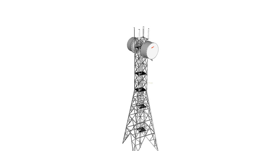 Microwave Radio Towers | 3D Warehouse