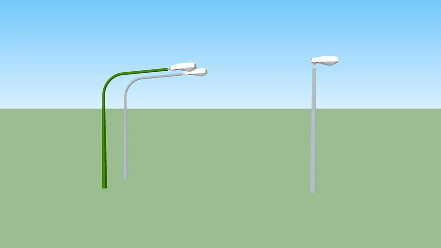 Mazda Eclairage (Mazda Guide) Lanterne Solair 400 | 3D Warehouse