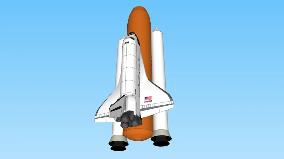 Space Shuttle Atlantis | 3D Warehouse