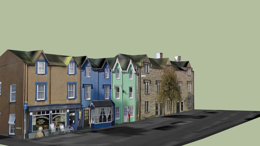 Stryd Maen gwyn | 3D Warehouse