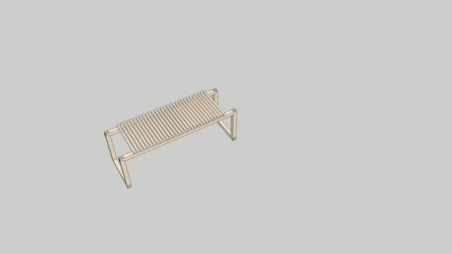 bench | 3D Warehouse