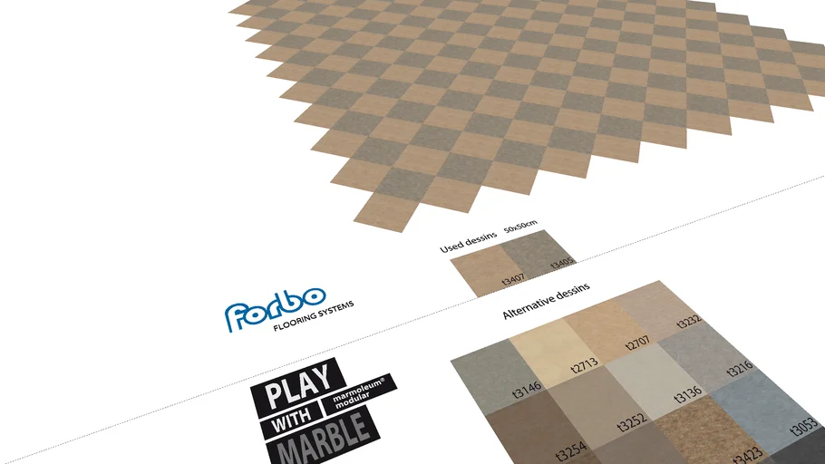 Marmoleum Modular - PM-15 Floorplan | 3D Warehouse