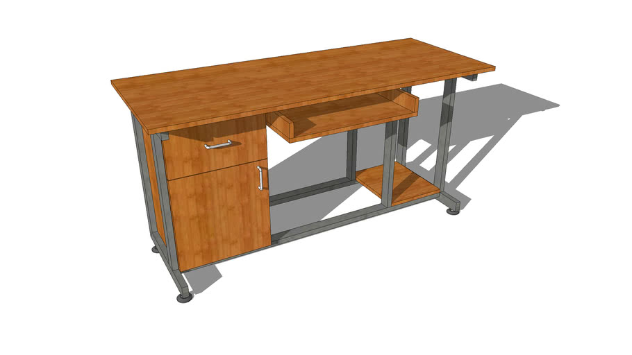 Computer table | 3D Warehouse