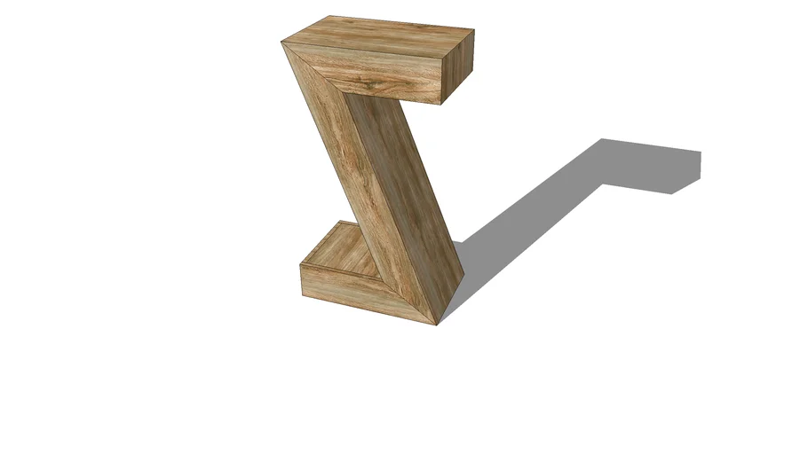 Table appoint Z | 3D Warehouse