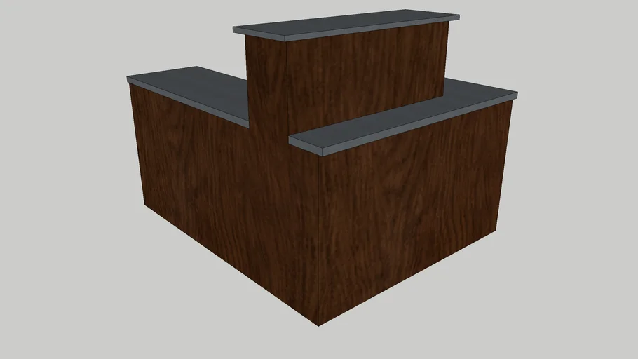 ADA Teller Desk | 3D Warehouse