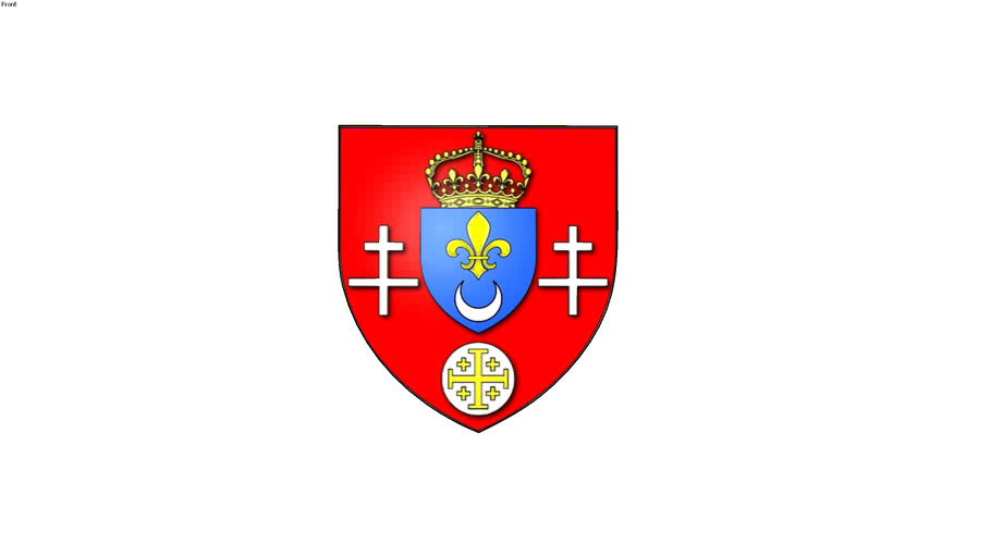 blason de la ville de Calais | 3D Warehouse