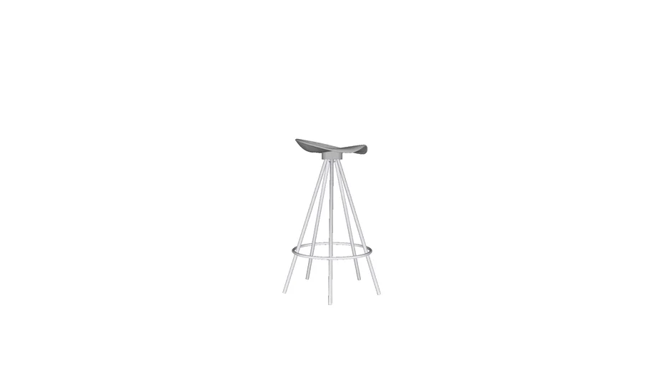 Jamaica stool 66 aluminium BD BARCELONA | 3D Warehouse