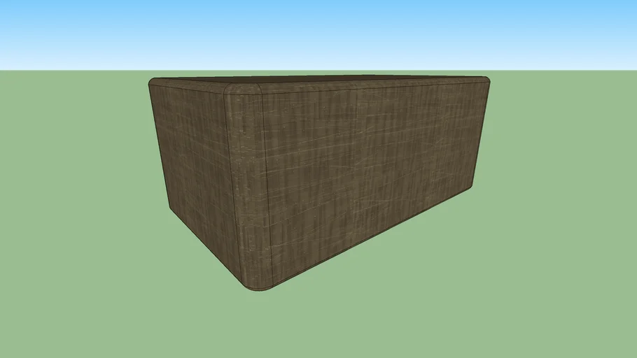 Puff quadrado | 3D Warehouse