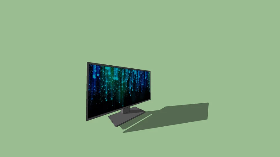 monitor LG para pc / LG monitor for pc | 3D Warehouse