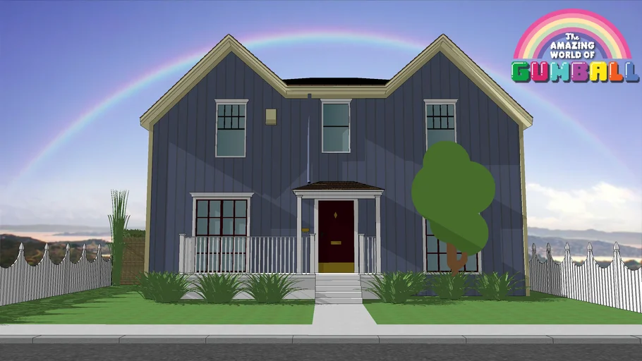 The Amazing World of Gumball Robinson House | 3D Warehouse