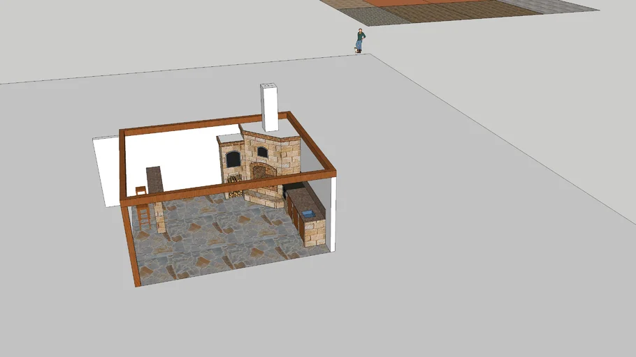 zahradní stůl | 3D Warehouse