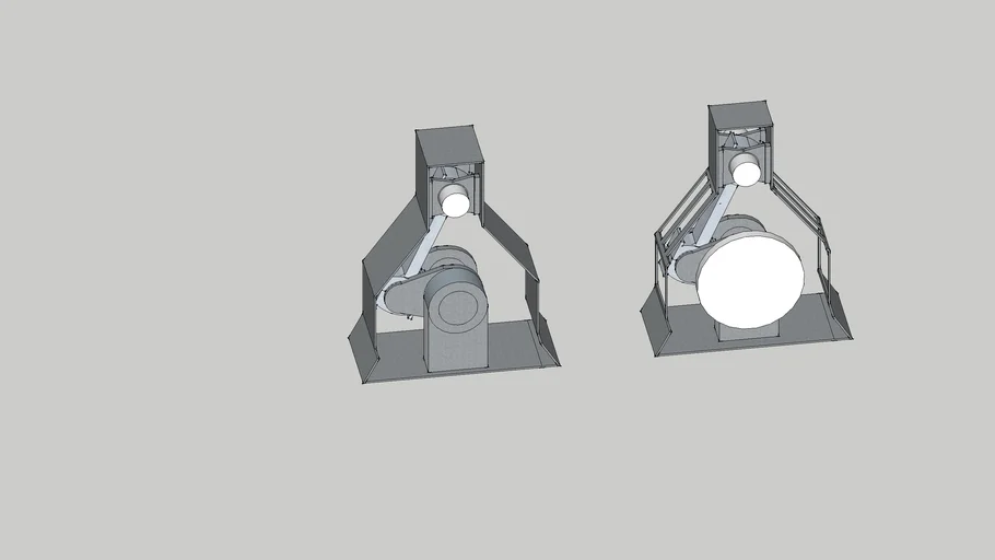 Main Engine with crosshead | 3D Warehouse