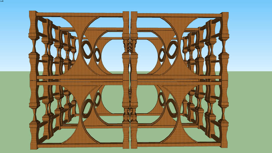 Wooden Structure | 3D Warehouse