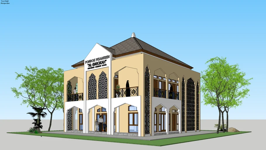 Pondok Pesantren Al-Barokah Caringin Bogor | 3D Warehouse
