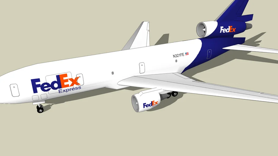 Fedex DC-10-30F | 3D Warehouse