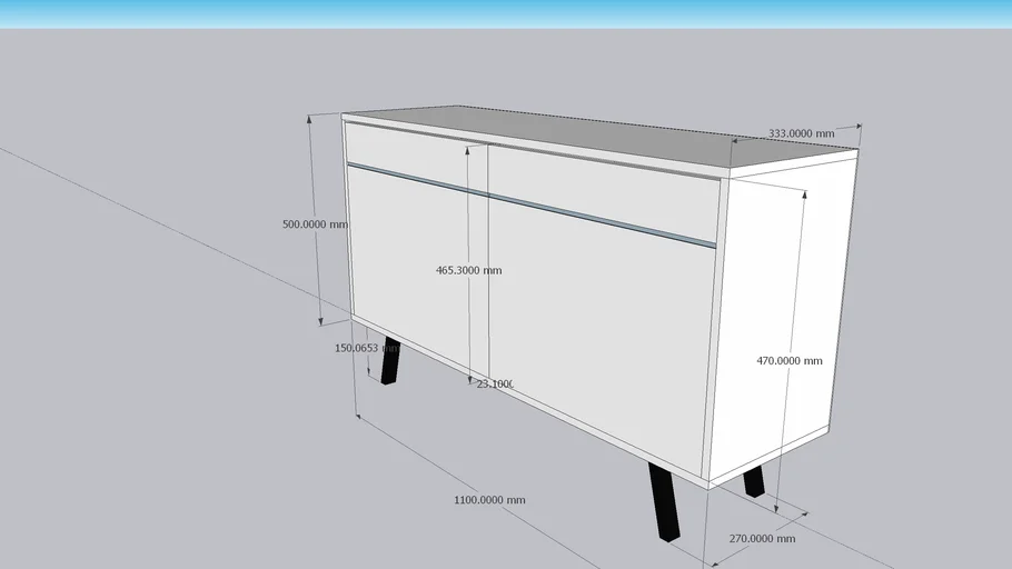 buffet | 3D Warehouse