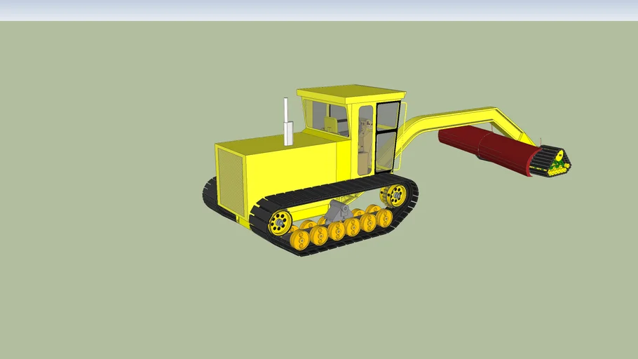 Tracked Grader | 3D Warehouse