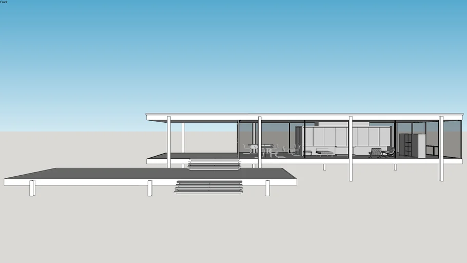 Farnsworth House | 3D Warehouse