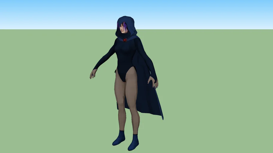 Raven - Teen titans | 3D Warehouse