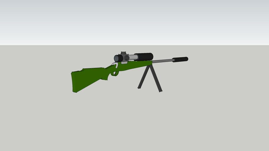 m40a1 sniper rifle | 3D Warehouse