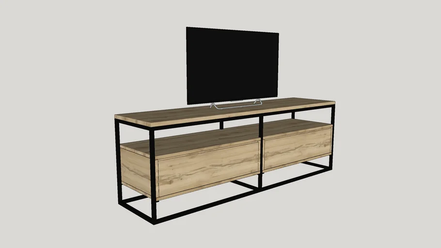 Rack Industrial 7 - 180 cm | 3D Warehouse