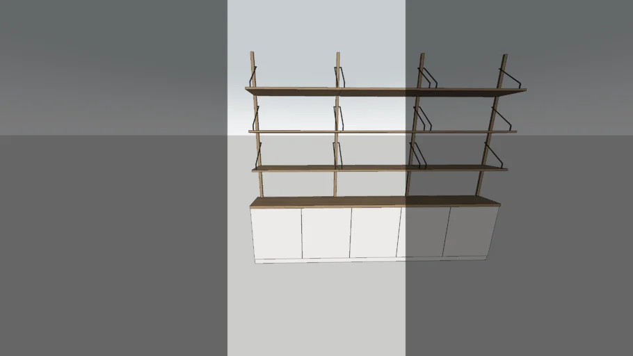 Royal Shelving system | 3D Warehouse
