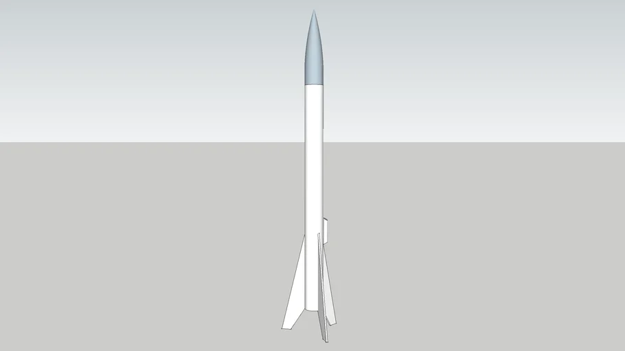 Estes Stardart Model Rocket | 3D Warehouse