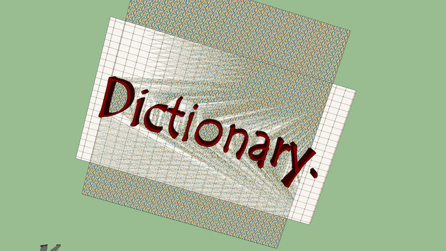 Cambridge Dictionary | 3D Warehouse