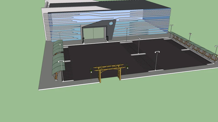 shopping complex | 3D Warehouse